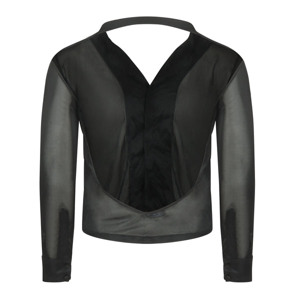 TRANSPARENT BACKLESS SHIRT – NOID
